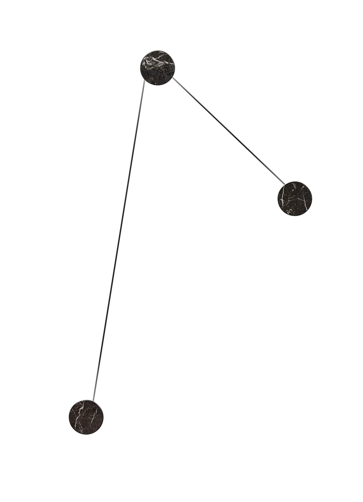 Flexiblen Lichtpunkten für die Wand und Decke Azou von kdln