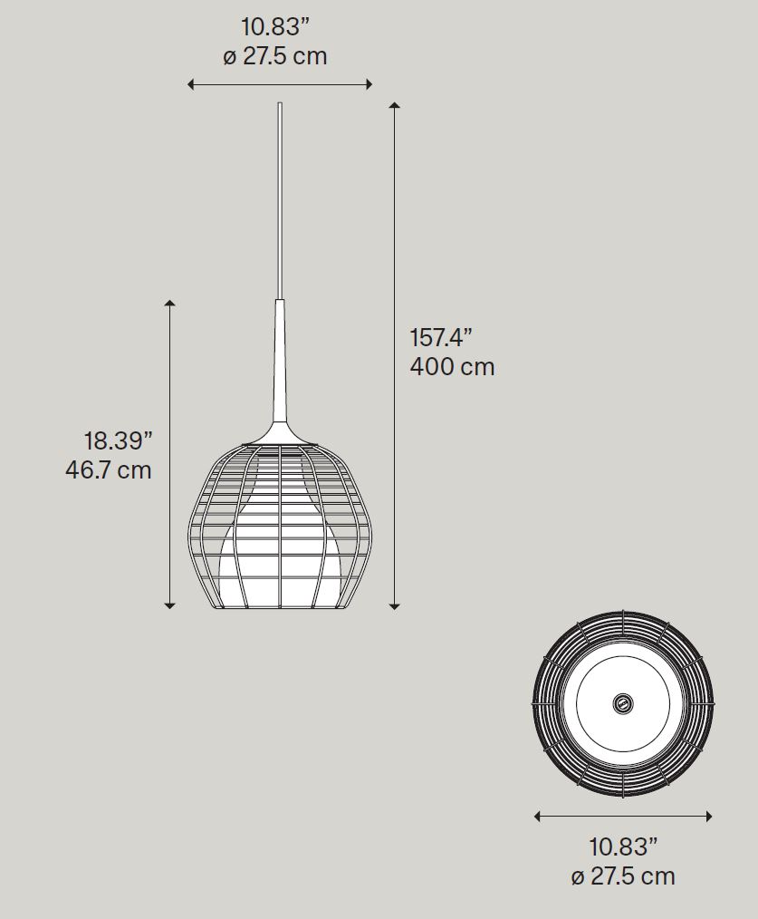 Cage Small glass lighting by Diesel Living with Lodes | Dining table ...